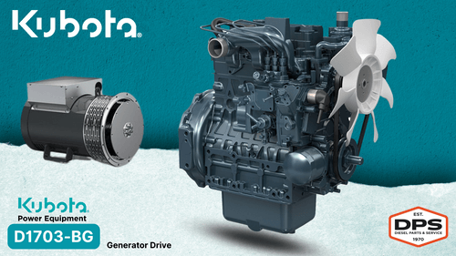 Kubota Generator Engine D1703-BG | Diesel Parts & Service